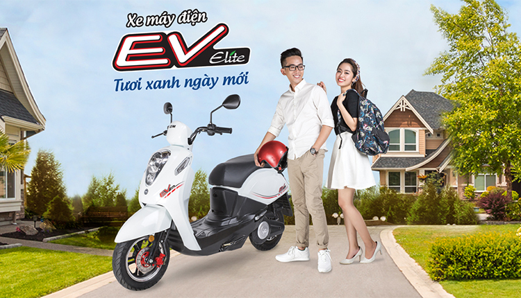 Xe Máy Điện SYM EV Elite + Tặng Combo 4 Quà Tặng | Tiki
